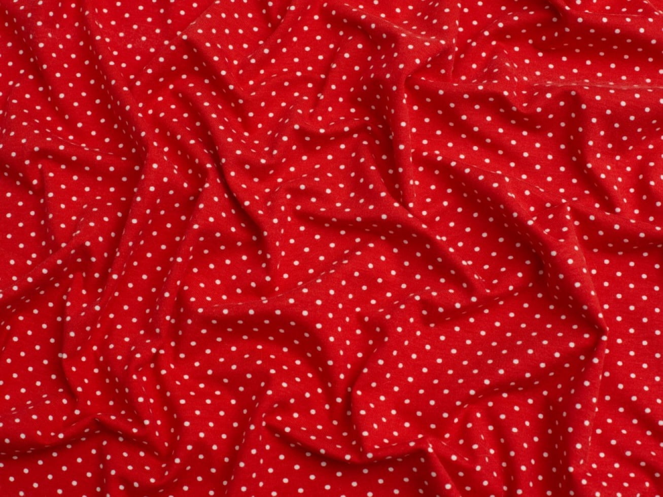 Minerva Cotton Jersey Stretch Knit Fabric Red - per yard - Walmart.com