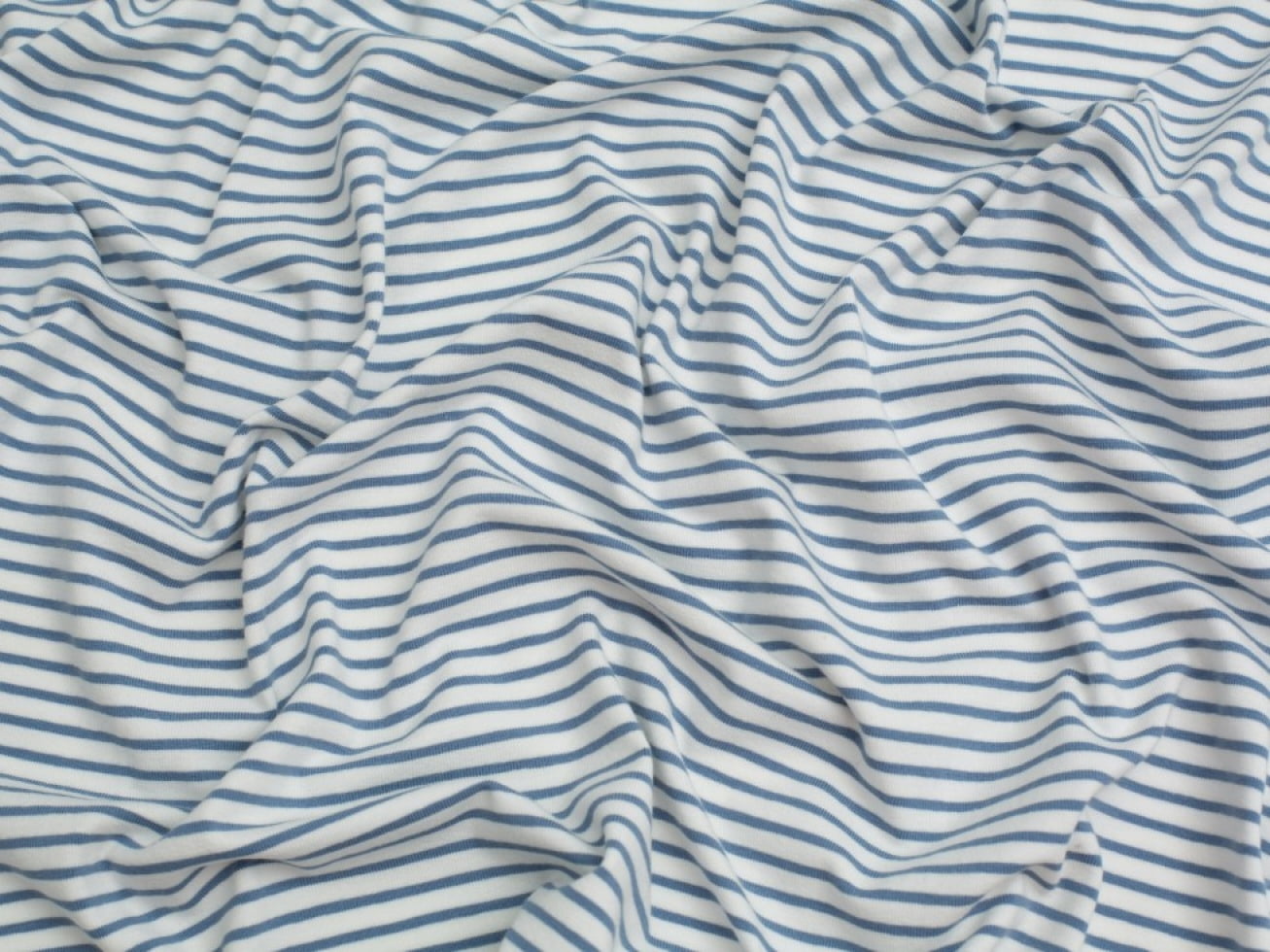 Minerva Cotton Jersey Stretch Knit Fabric Soft Blue - per yard ...