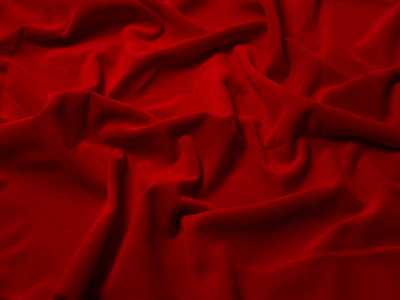 Minerva Cotton Velvet Fabric Red - per yard - Walmart.com