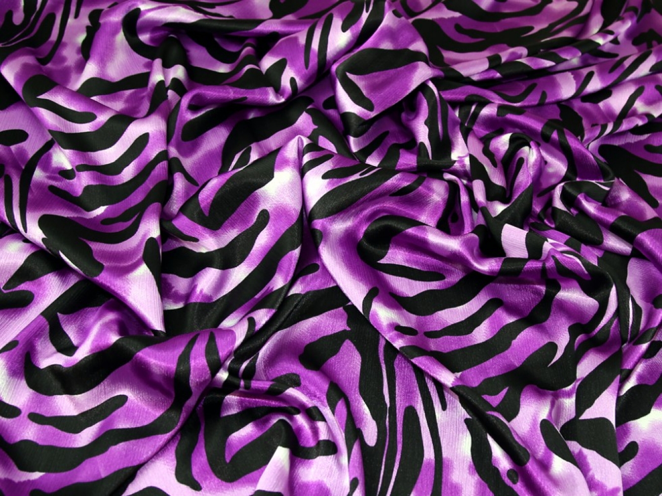 Minerva Crinkle Satin Fabric Purple - per yard - Walmart.com