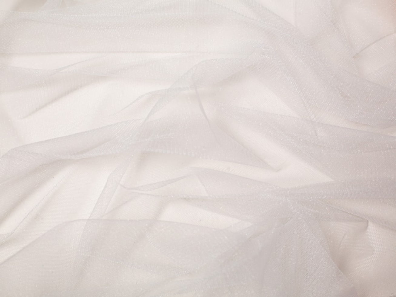 Minerva Crystal Tulle Net Fabric White - per yard - Walmart.com
