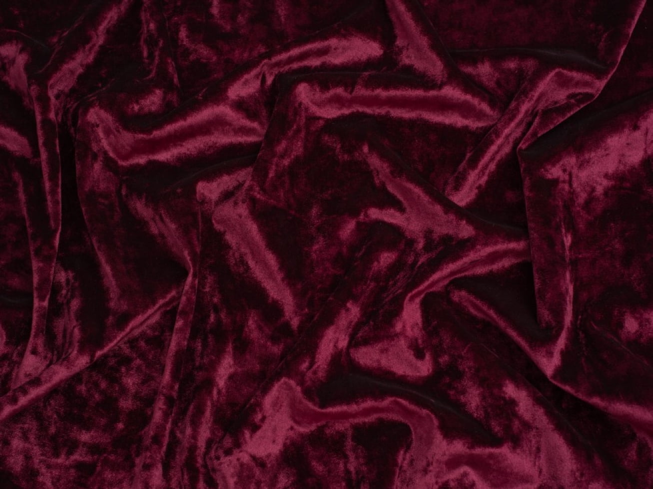 Minerva Deluxe Crush Velvet Stretch Knit Fabric Deep Claret - per yard ...
