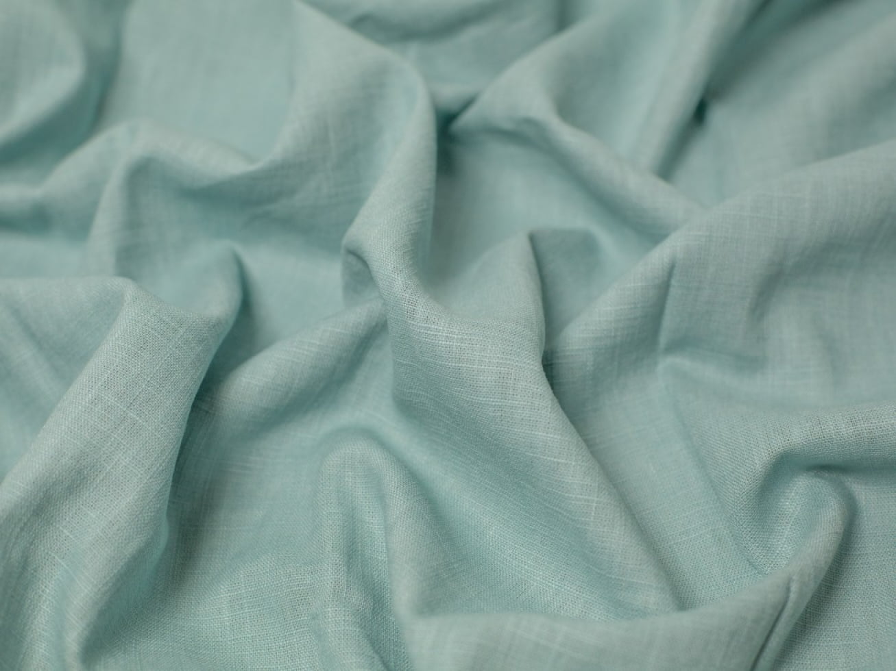 Minerva Enzyme Washed 100% Linen Fabric Light Blue - per yard - Walmart.com