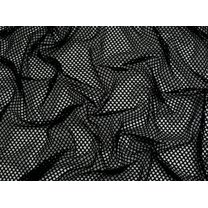 Fishnet Mesh Black 54" Wide Soft Poly Blend Mesh Fabric by the Yard ...