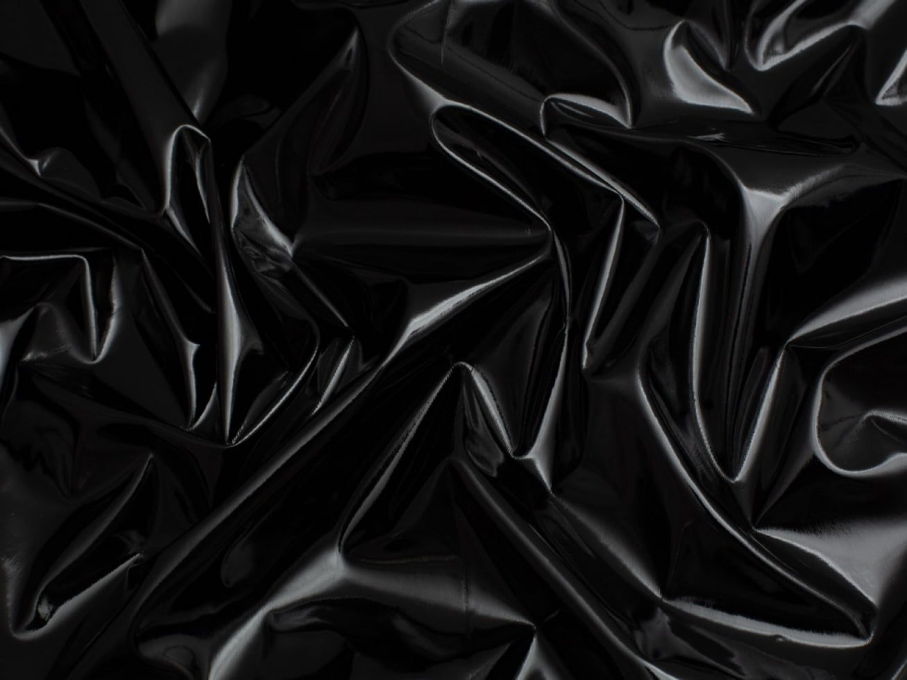 Minerva Glossy PVC Vinyl Fabric Black - per yard - Walmart.com