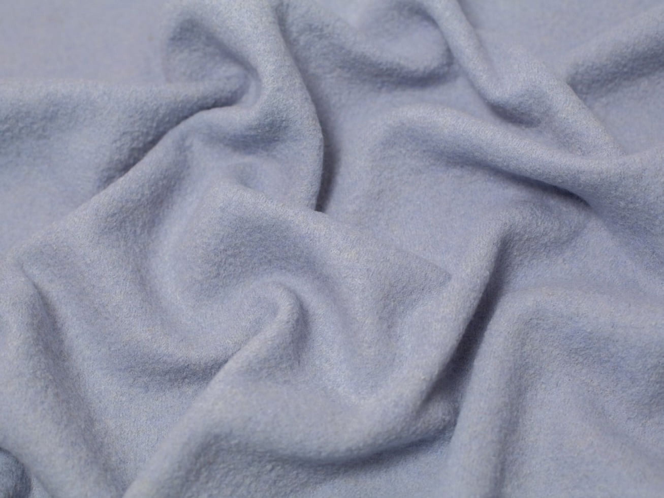 Minerva Heavy 100% Boiled Wool Coating Fabric Blue Grey - per yard ...