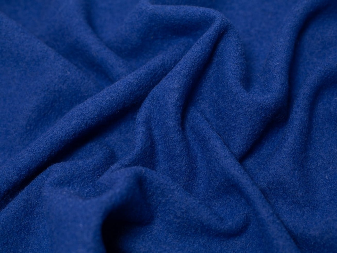 Minerva Heavy 100% Boiled Wool Coating Fabric Blue - per yard - Walmart.com
