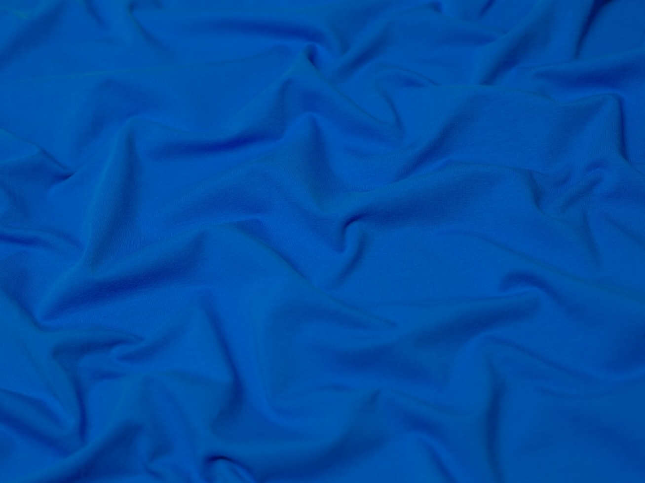 Minerva Heavy Cotton Jersey Stretch Knit Fabric Turquoise - per yard ...