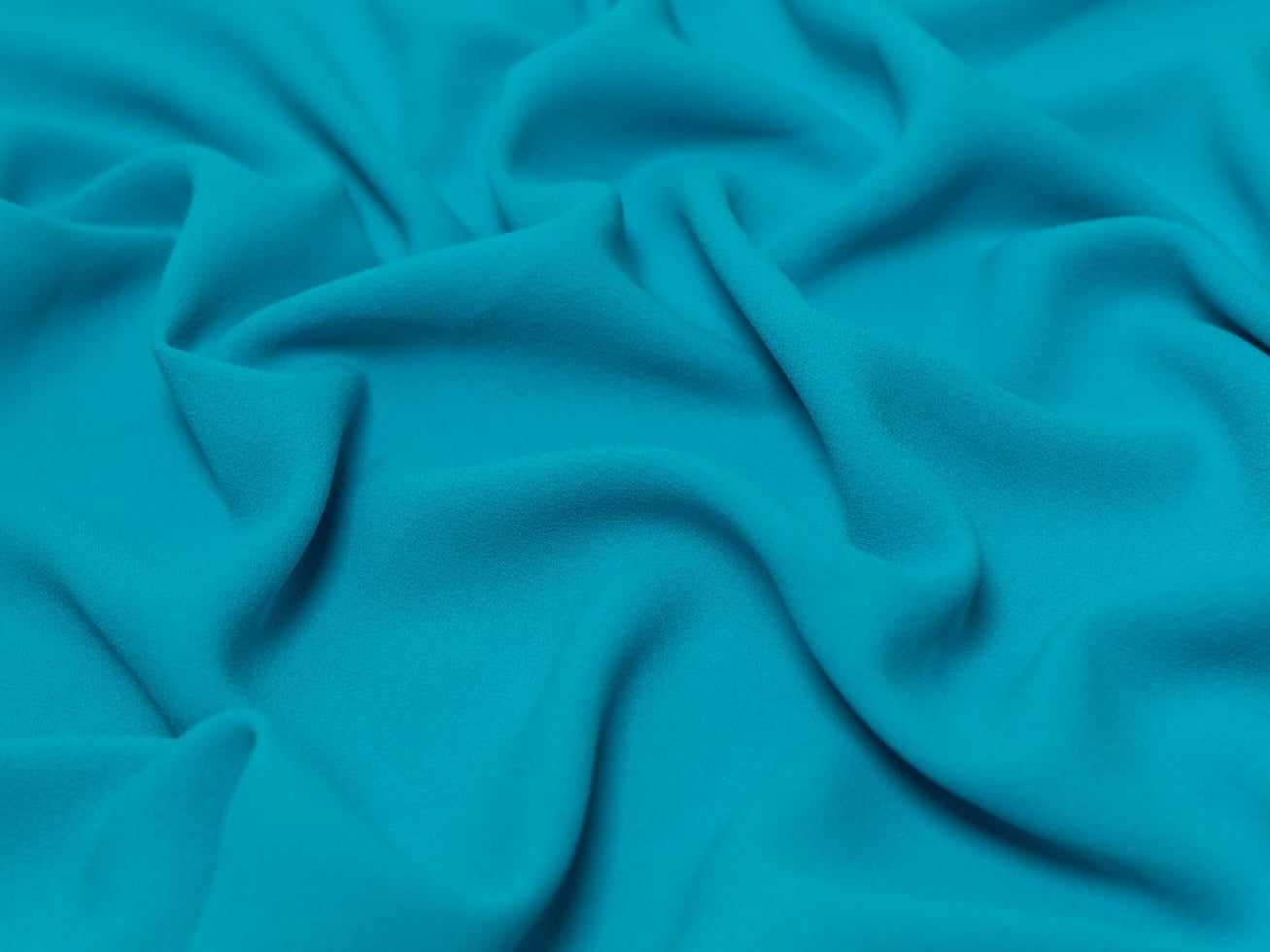 Minerva Heavy Triple Crepe Fabric Turquoise - per yard - Walmart.com