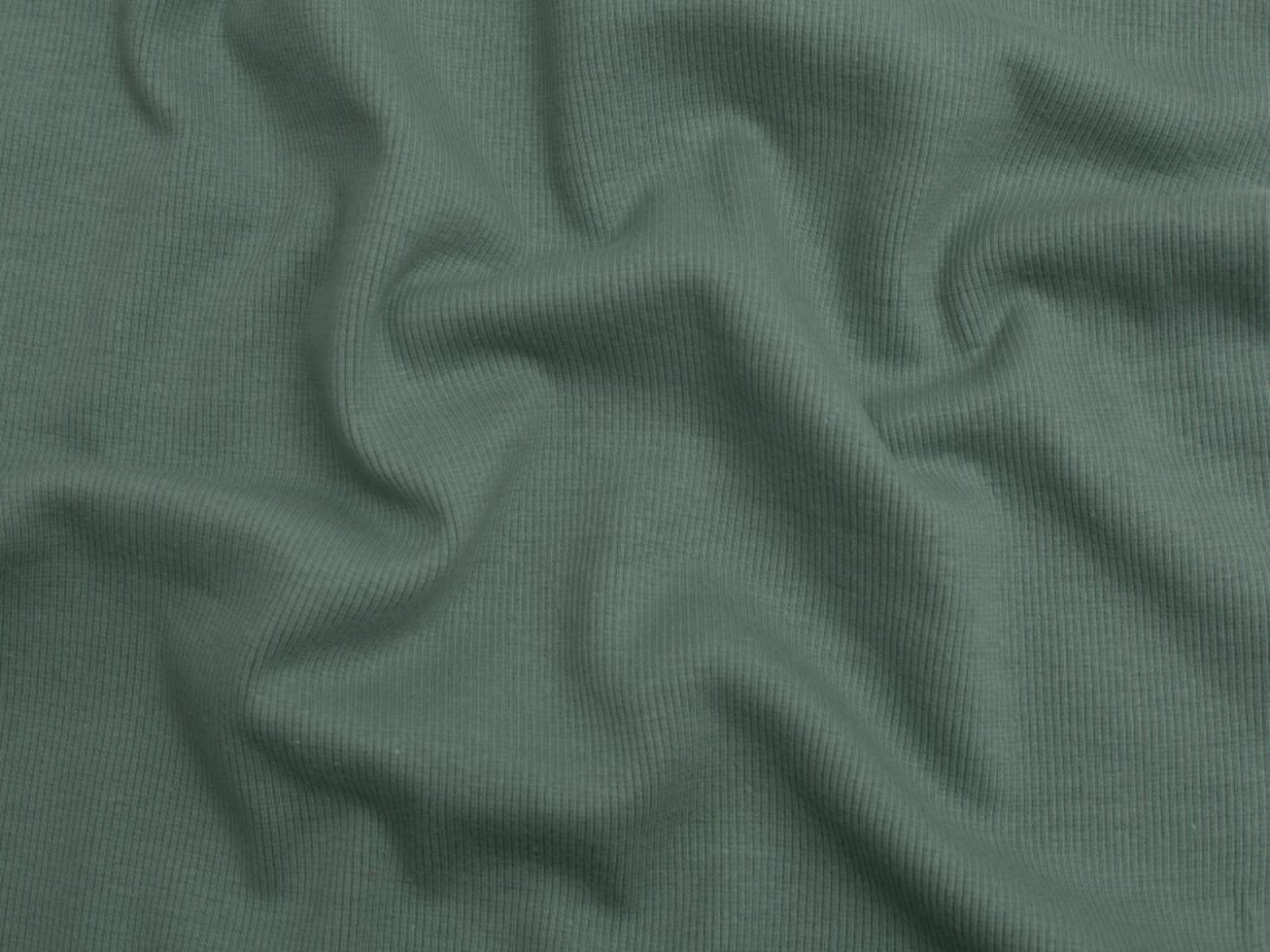 Minerva Heavy Tubular Ribbing Stretch Knit Fabric Duck Egg - per yard ...