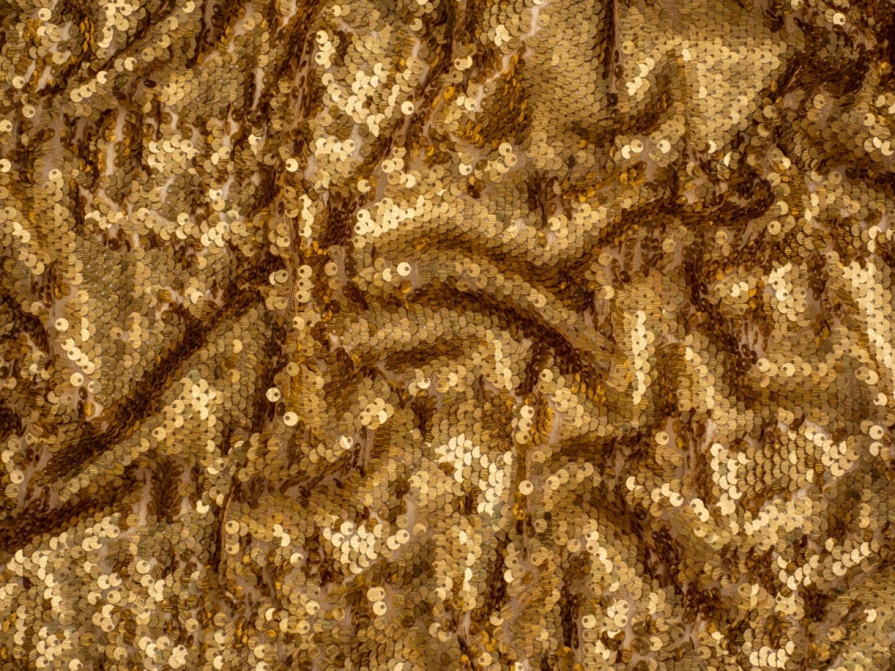 Minerva Hologram Sequin Mesh Fabric Gold - per yard - Walmart.com