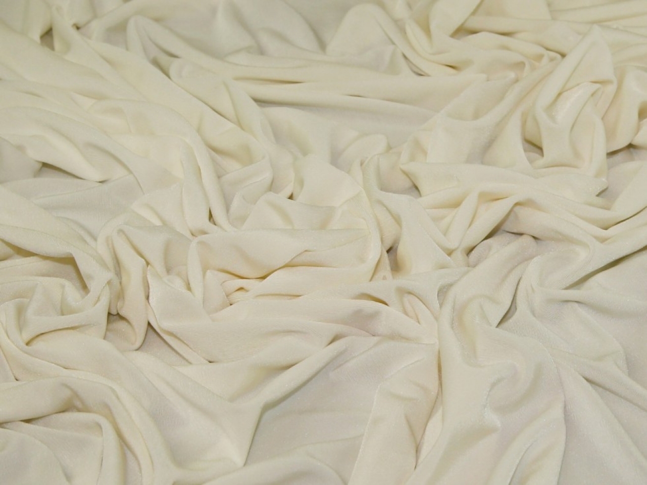 Minerva ITY Silky Stretch Knit Fabric Ivory - per yard - Walmart.com