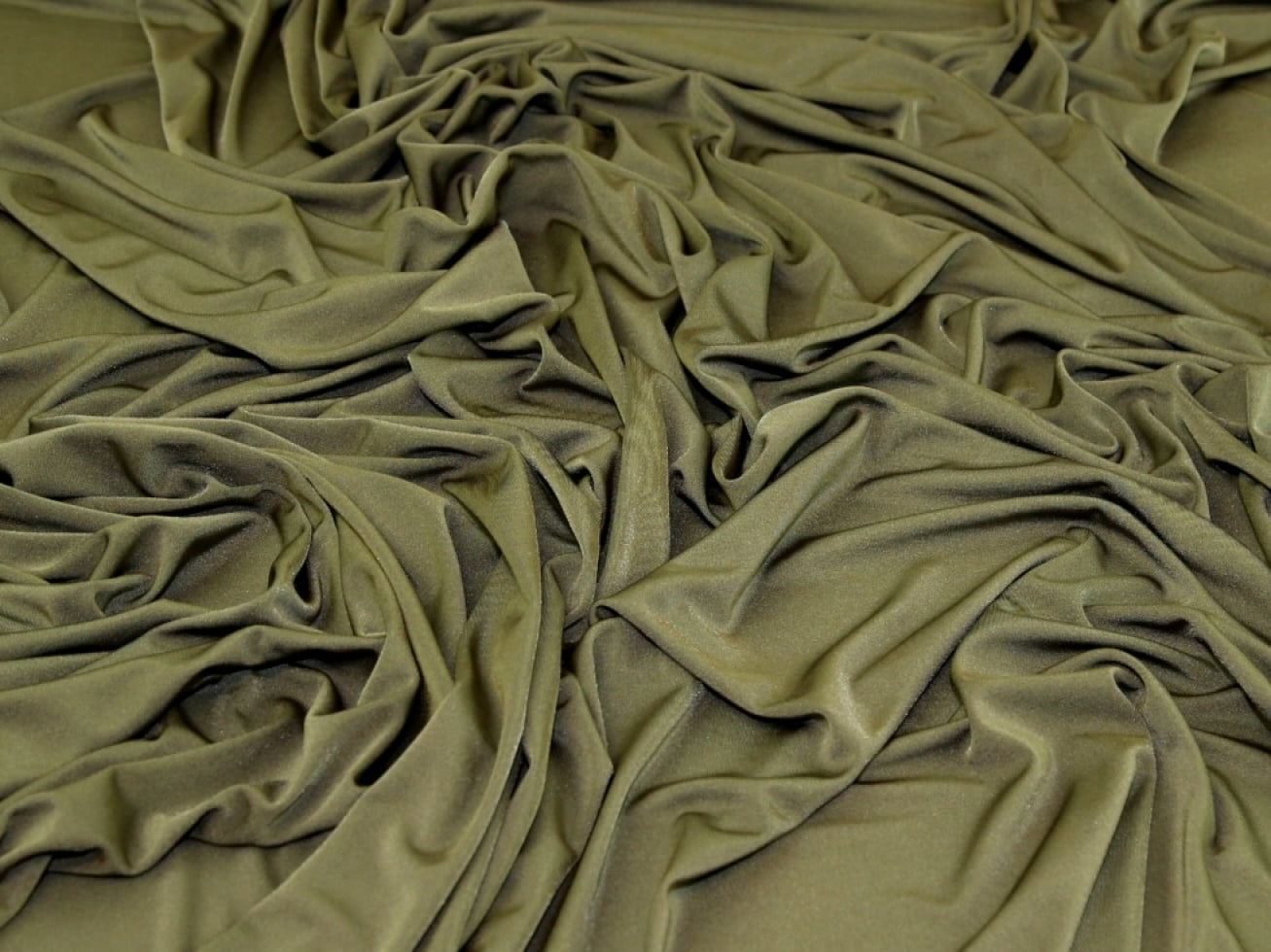 Minerva ITY Silky Stretch Knit Fabric Khaki - per yard - Walmart.com