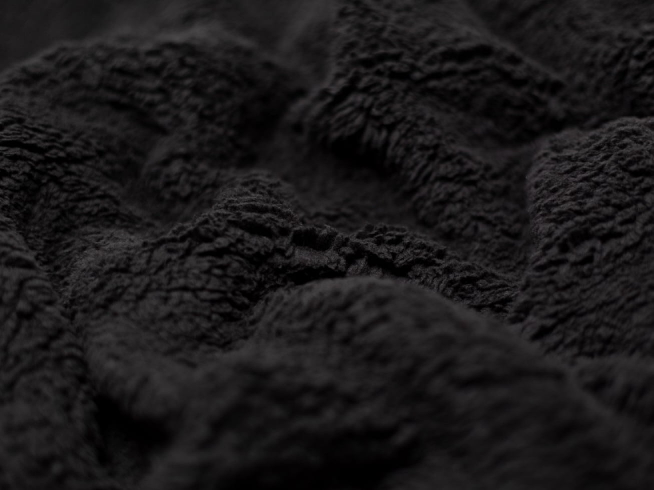 Minerva Lambskin Sherpa Fleece Fur Fabric Black - per yard - Walmart.com