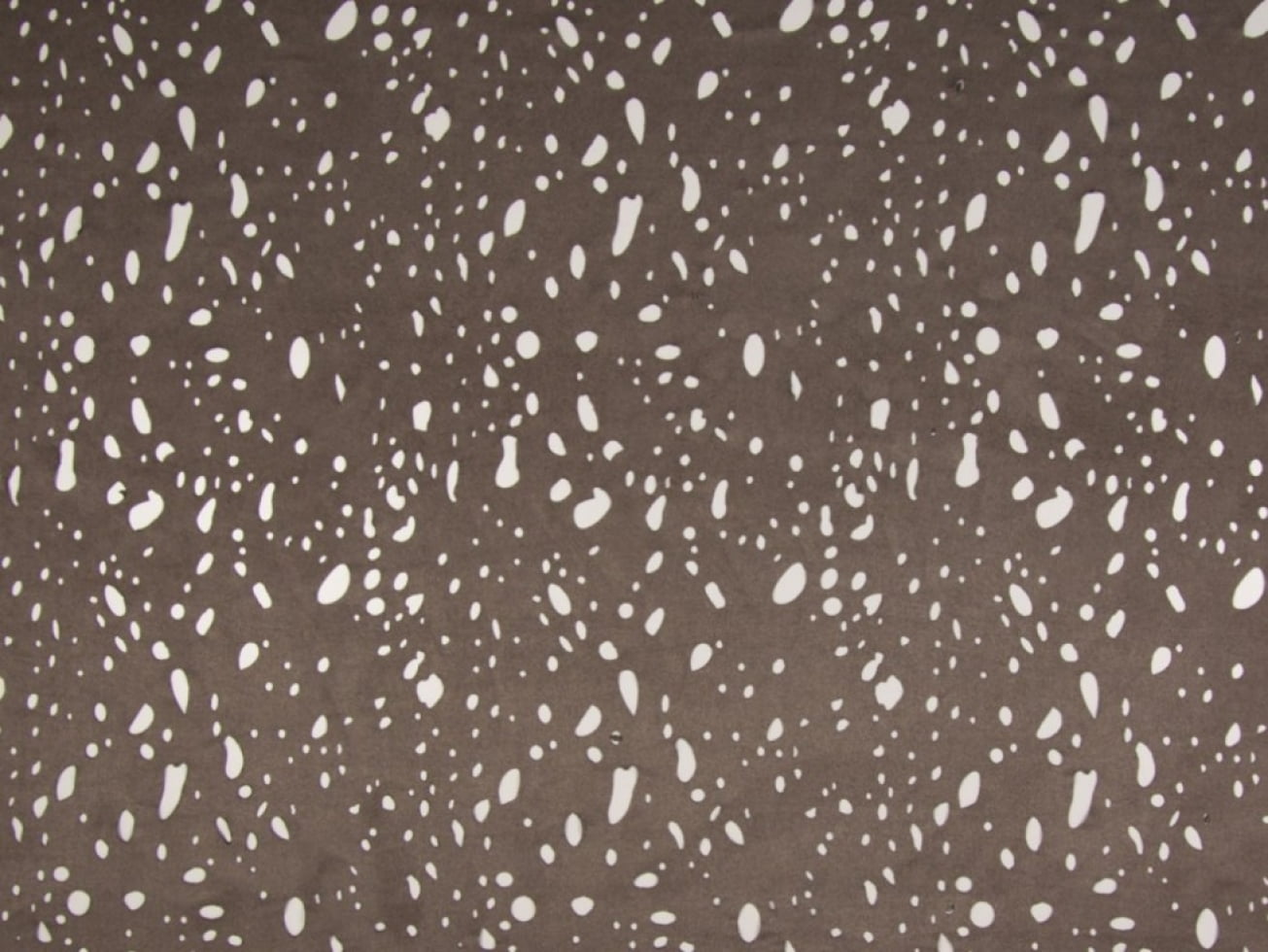 Minerva Laser Cut Faux Suede Stretch Knit Fabric Brown - per yard ...