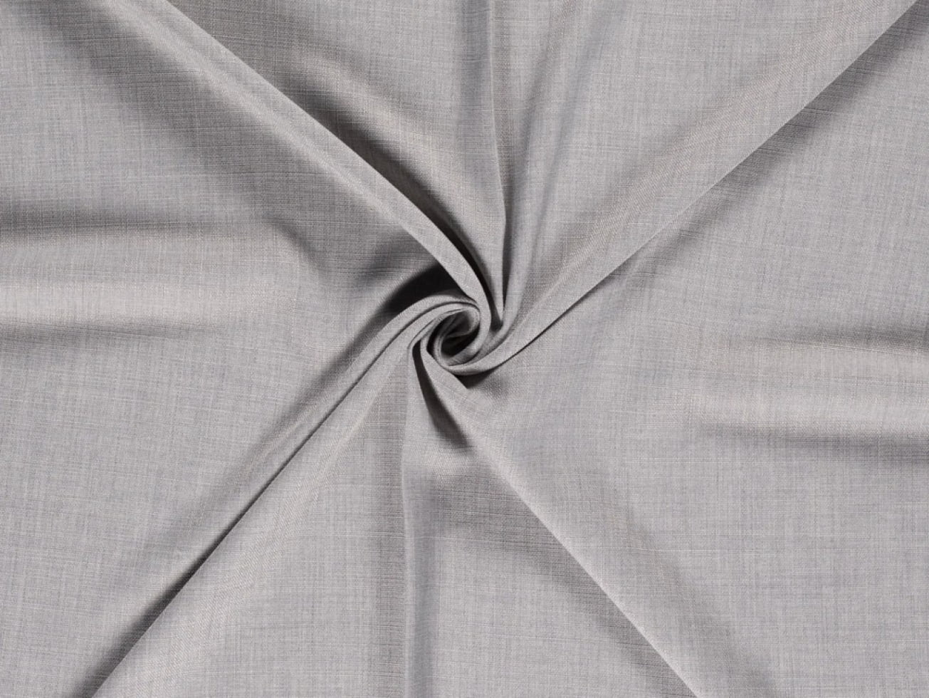Minerva Linen Look Textured Polyester Suiting Fabric Light Grey - per ...