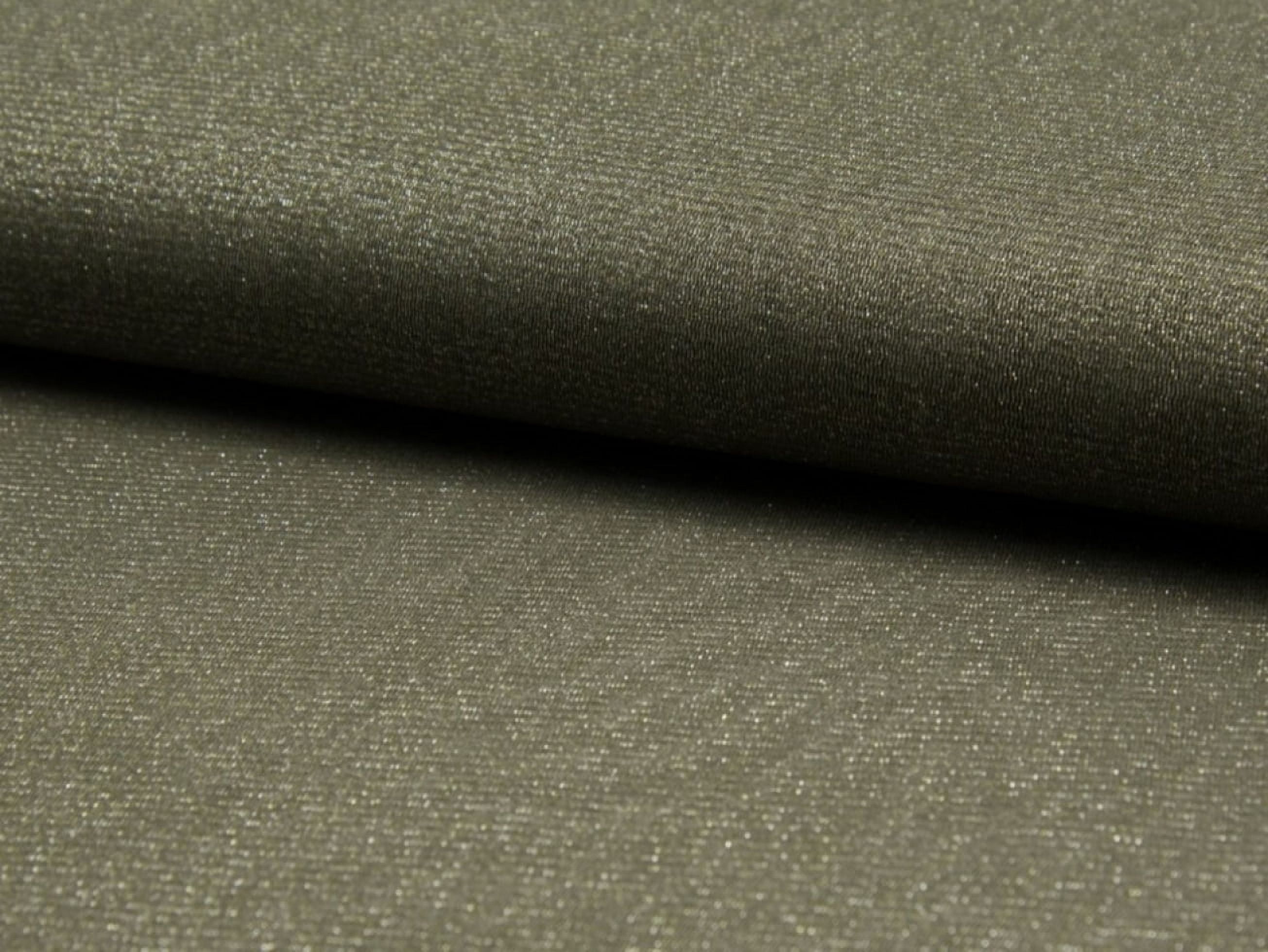 Minerva Lurex Mesh Fabric Army Green - per yard - Walmart.com
