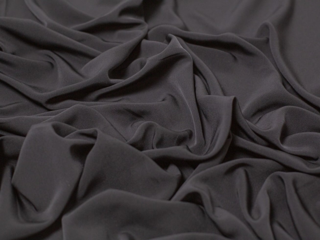 Minerva Luxury Smooth Crepe Fabric Black - per yard - Walmart.com