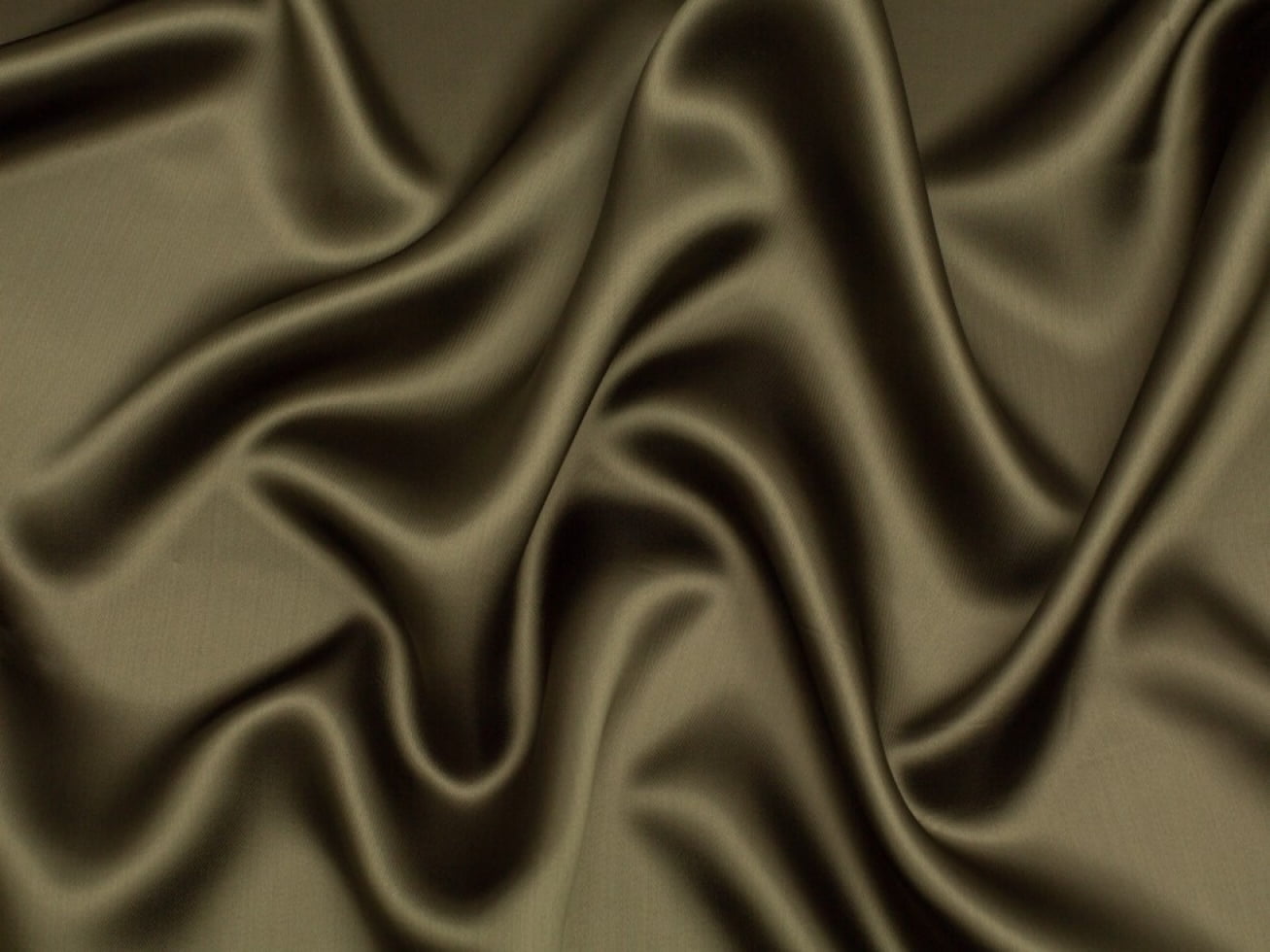 Minerva Luxury Viscose Satin Fabric Army Green - per yard - Walmart.com