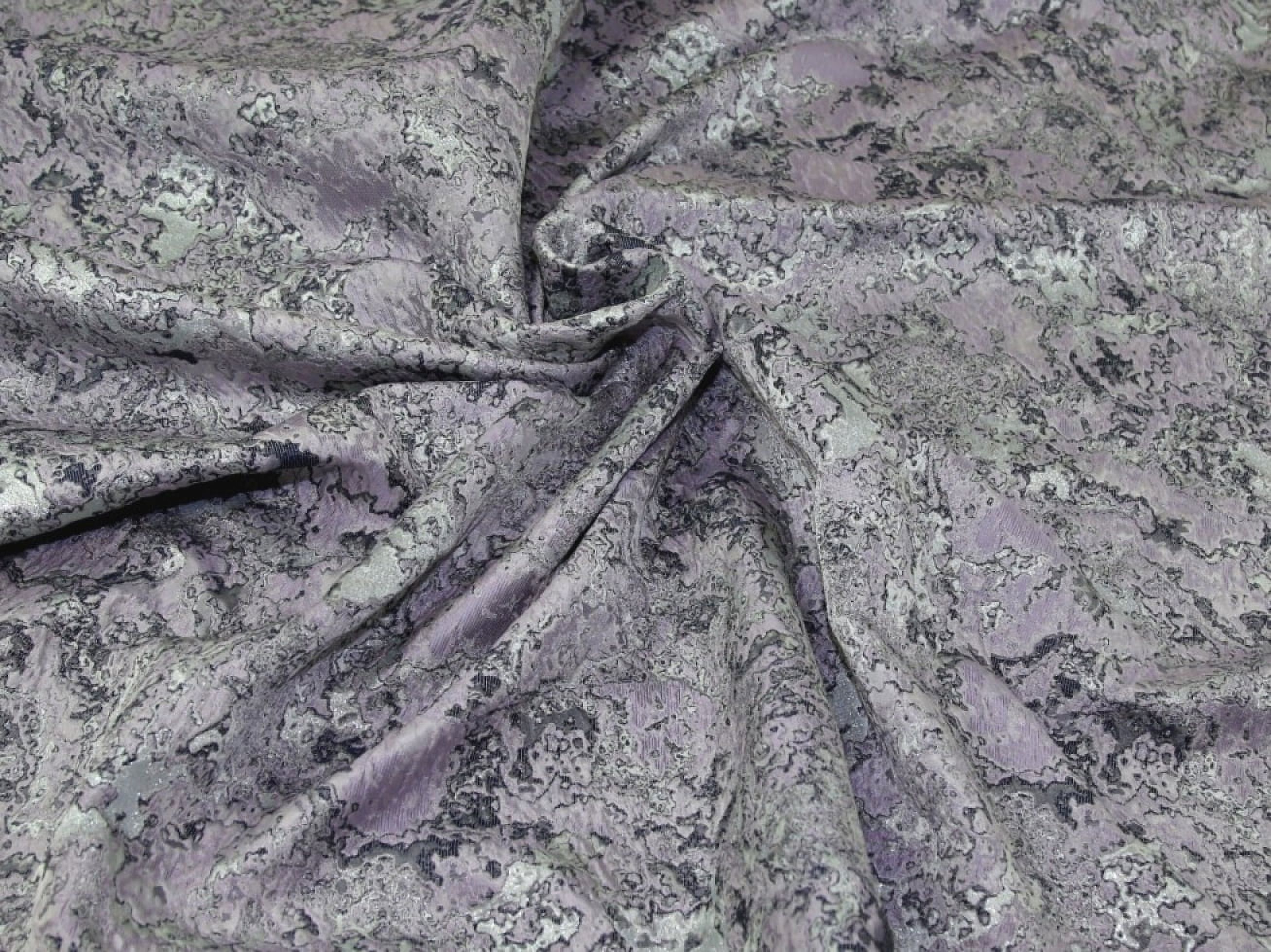 Minerva Lydia Textured Woven Brocade Fabric Lilac - per yard - Walmart.com