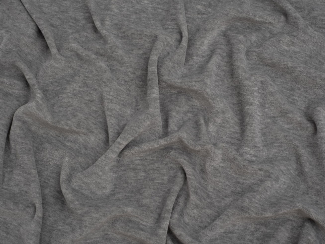 Minerva Matte Velour Stretch Knit Fabric Light Grey - per yard ...