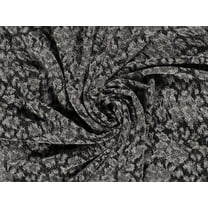 Minerva Melange Tubular Ribbing Stretch Knit Fabric Cinder - per yard ...