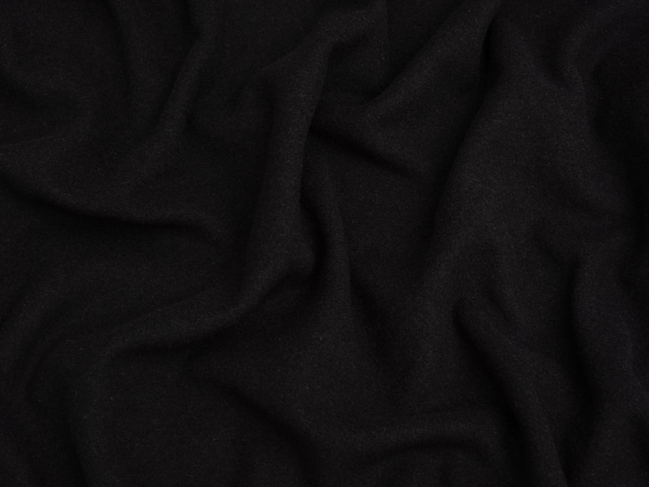 Minerva Mouflon Wool Blend Coating Fabric Black - per yard - Walmart.com