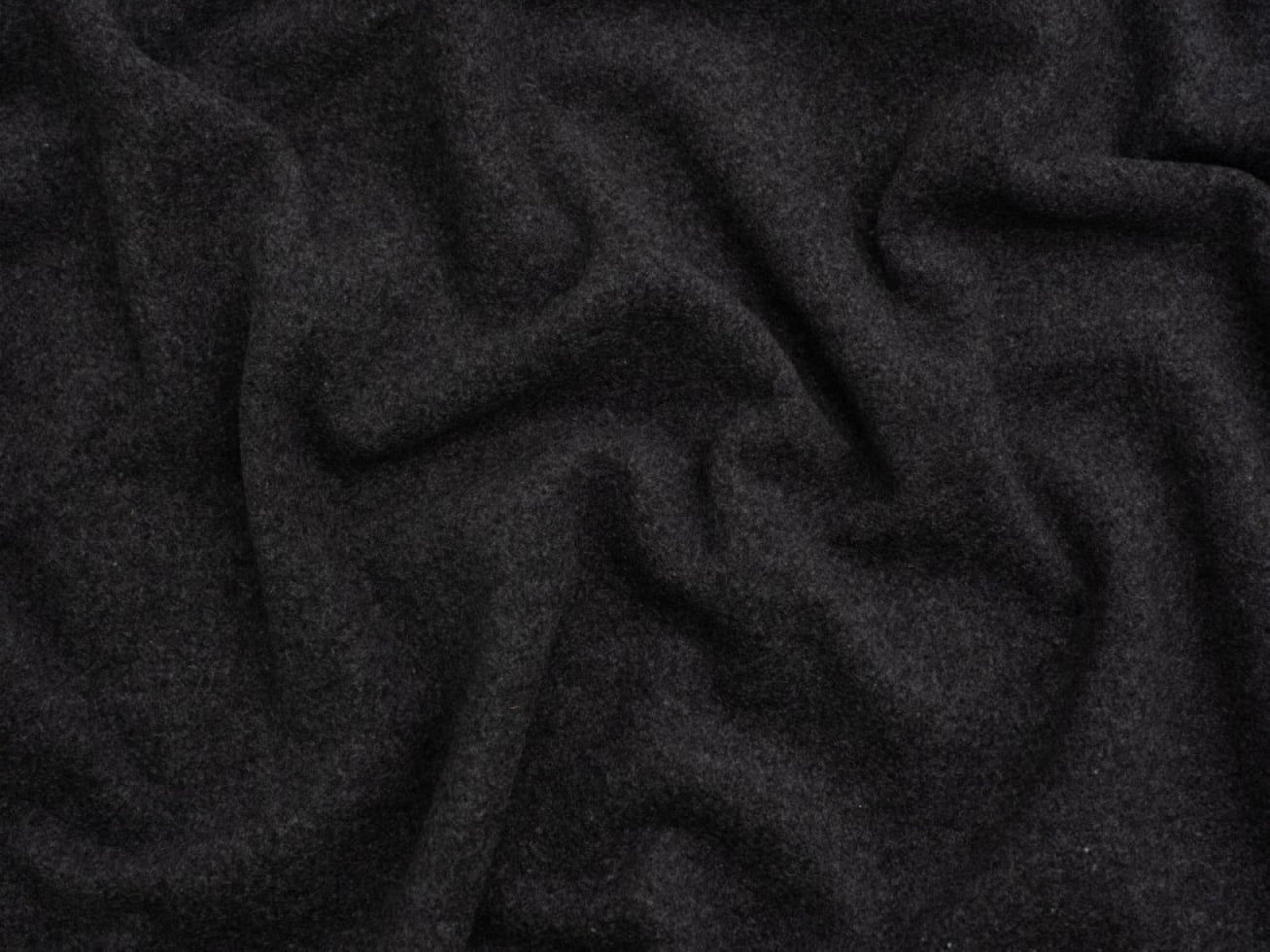 Minerva Mouflon Wool Blend Coating Fabric Charcoal - per yard - Walmart.com
