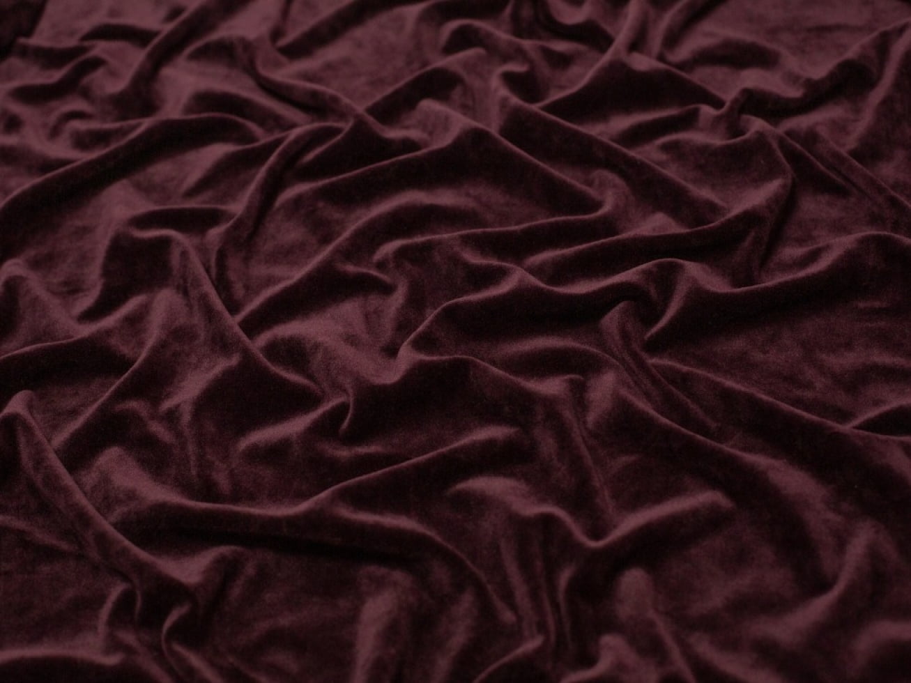 Minerva Polyester Velour Stretch Knit Fabric Wine - per yard - Walmart.com