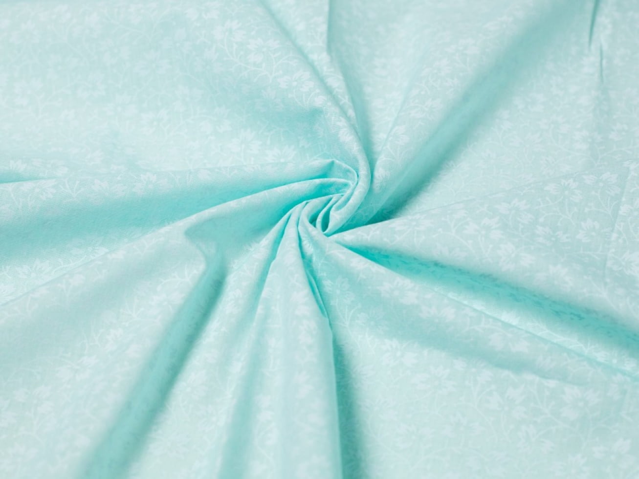 Minerva Printed Polycotton Fabric Mint Green - per yard - Walmart.com