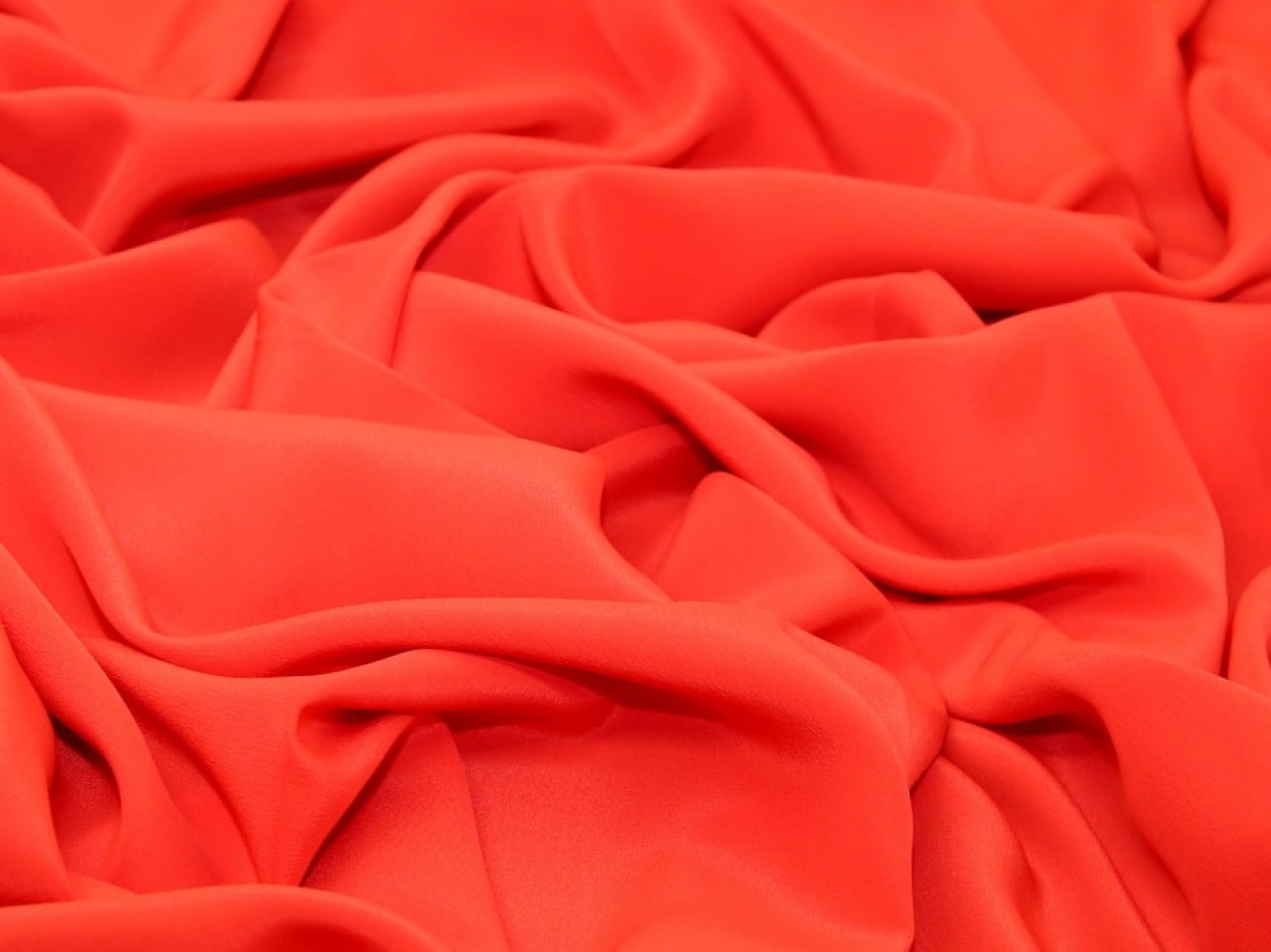 Minerva Silk Acetate Crepe Fabric Red - per yard - Walmart.com