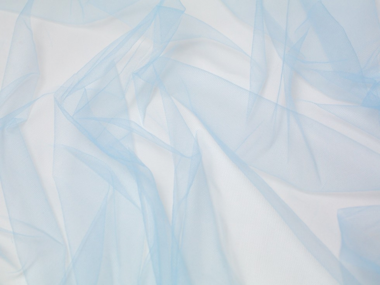 Minerva Soft Tulle Fabric Powder Blue - per yard - Walmart.com