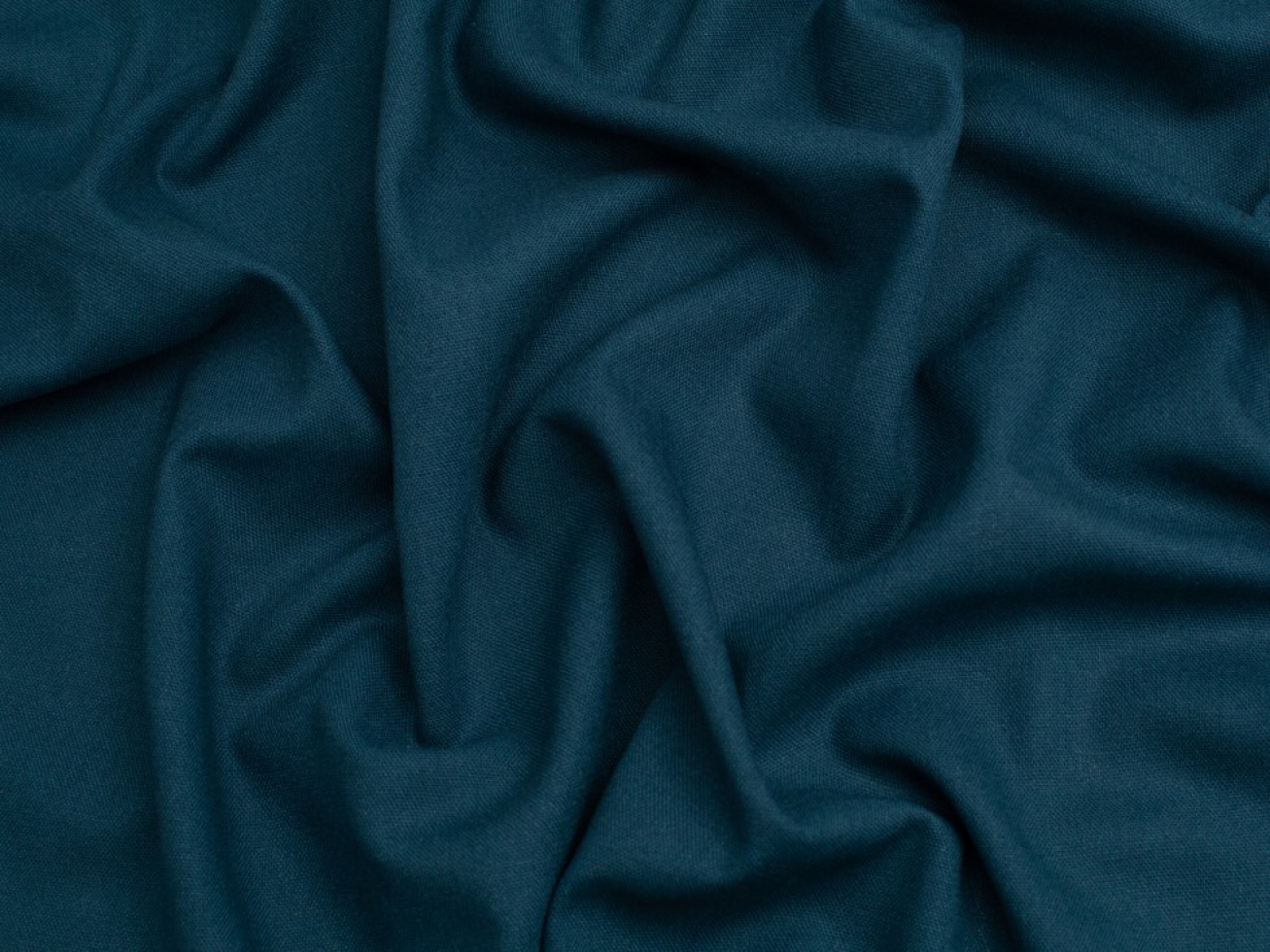 Minerva Soft Viscose Linen Blend Fabric Indigo Blue - per yard ...