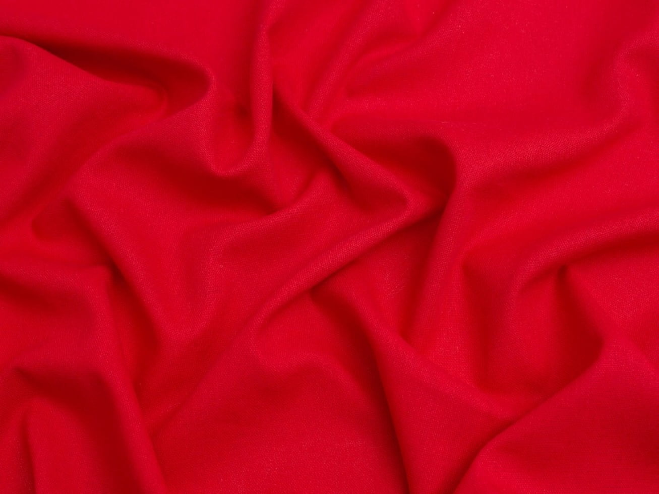 Minerva Soft Viscose Linen Blend Fabric Red - per yard - Walmart.com