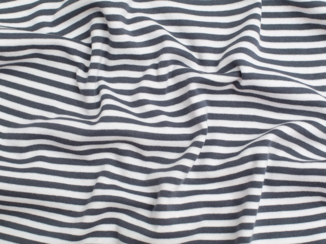 Minerva Tubular Ribbing Stretch Knit Fabric Dark Grey - per yard ...