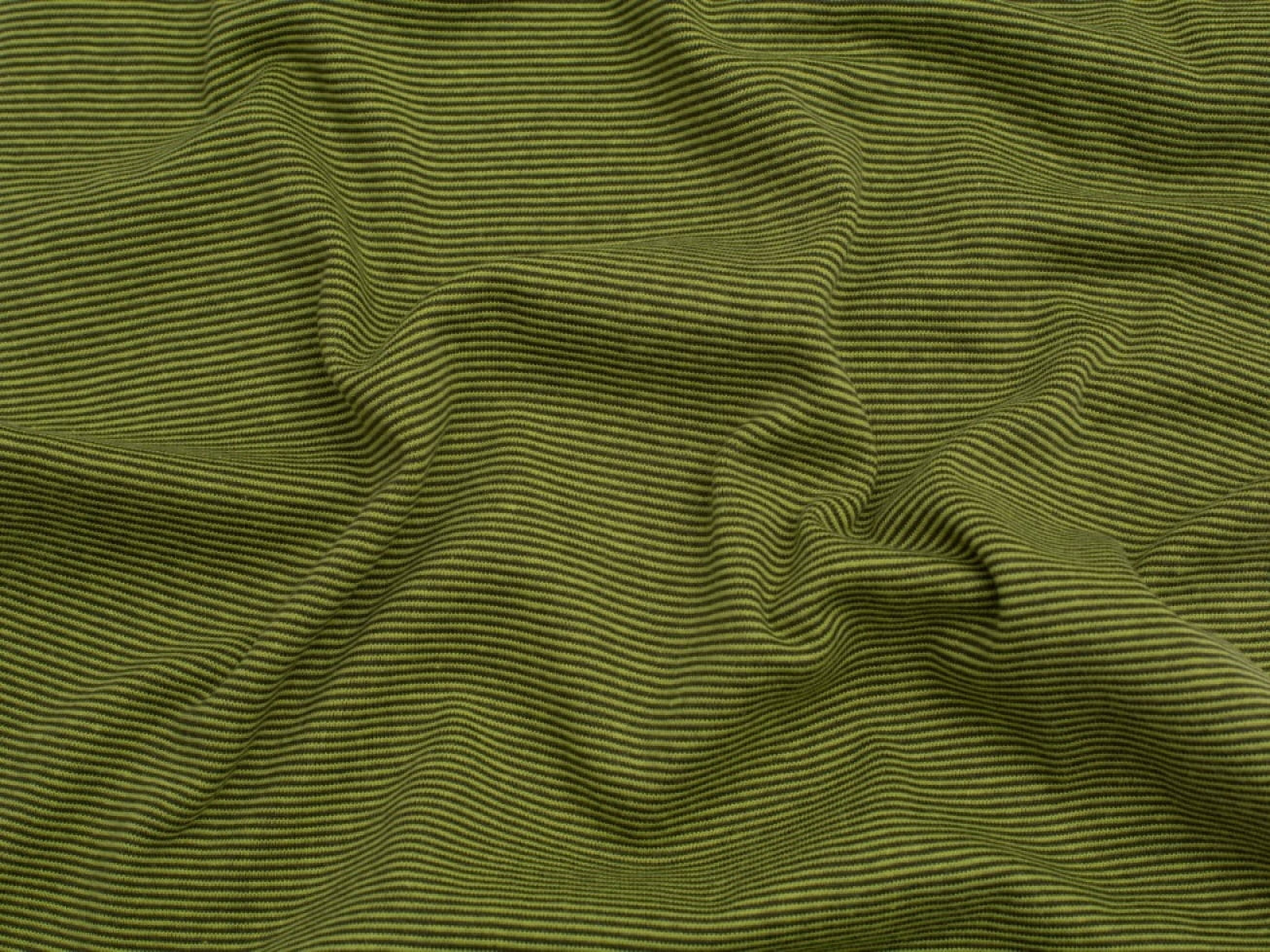 Minerva Tubular Ribbing Stretch Knit Fabric Olive Green - per yard ...