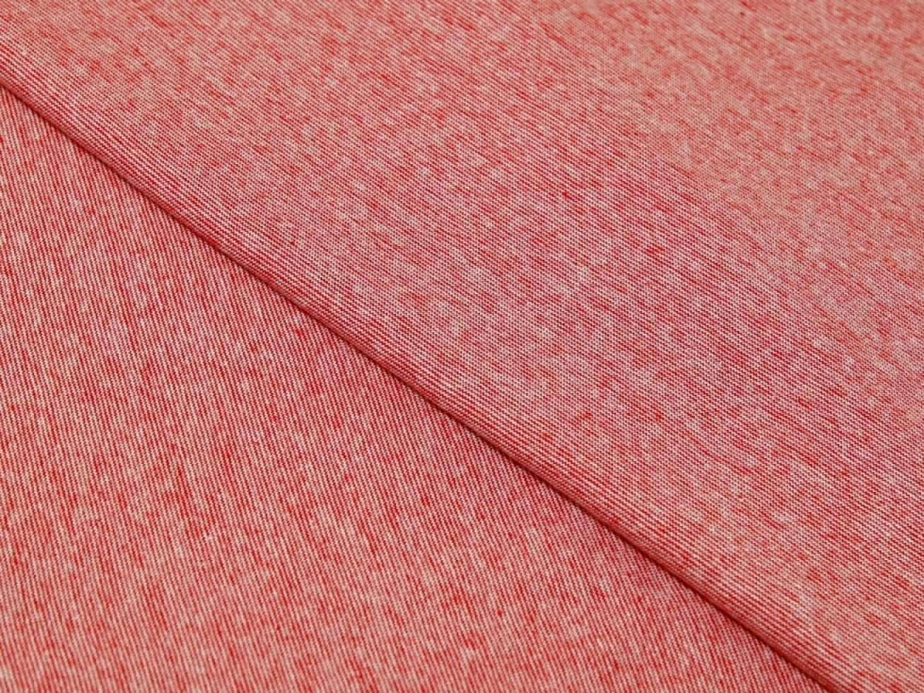 Minerva Tubular Ribbing Stretch Knit Fabric Red - per yard - Walmart.com