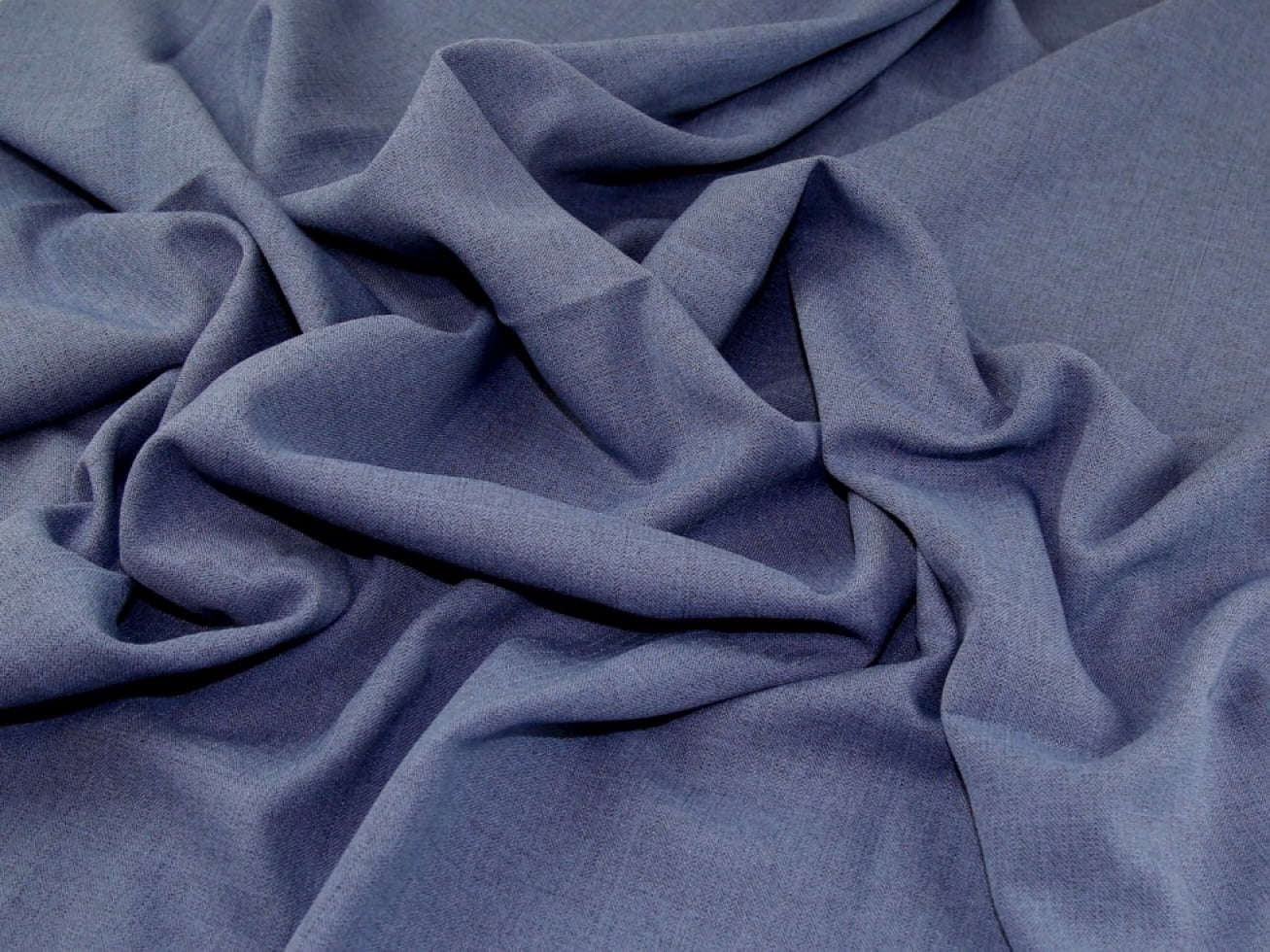 Minerva Tweed Polyester Suiting Fabric Blue - per yard - Walmart.com