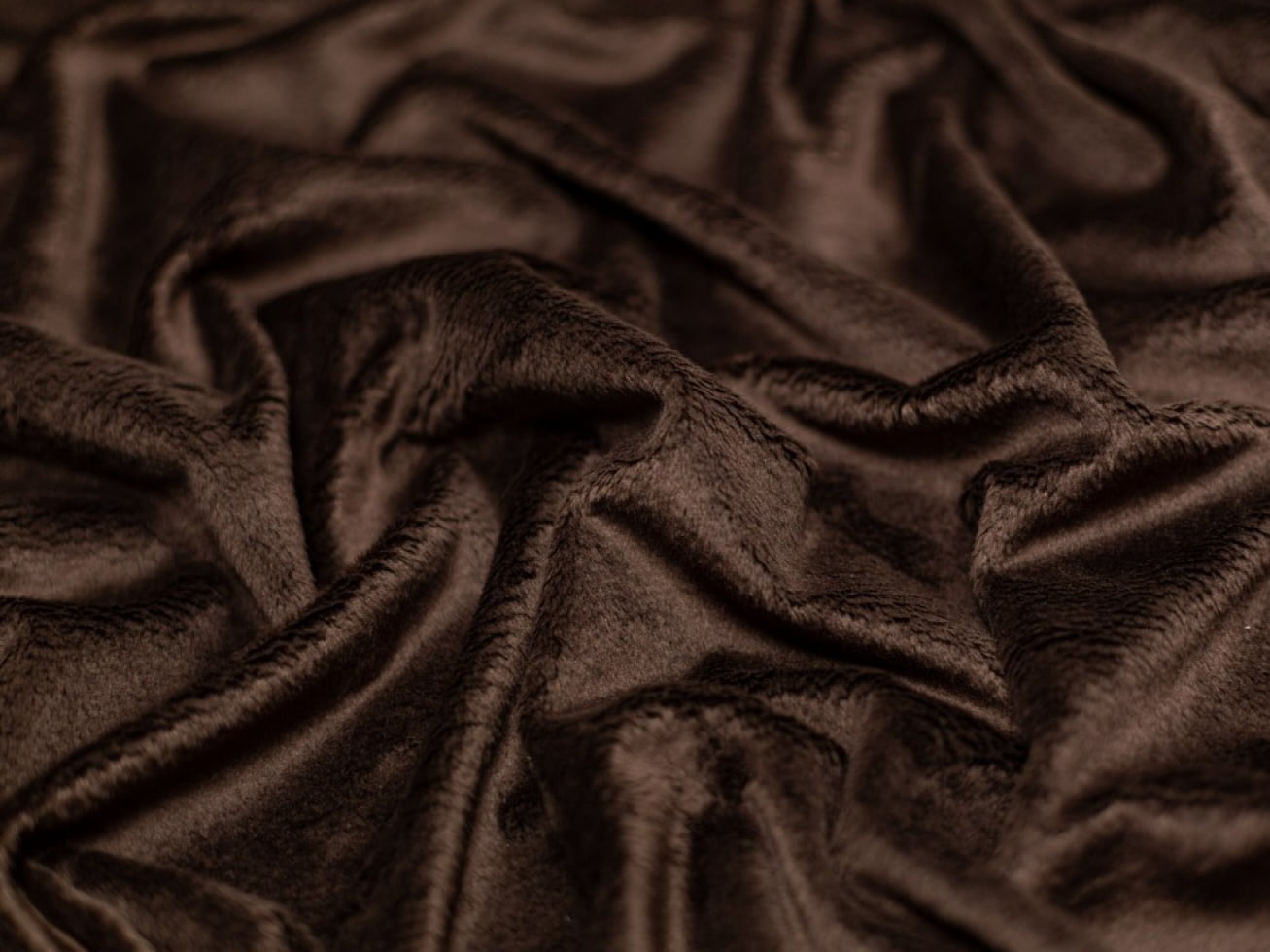 Minerva Velboa Faux Fur Fabric Brown - per yard - Walmart.com