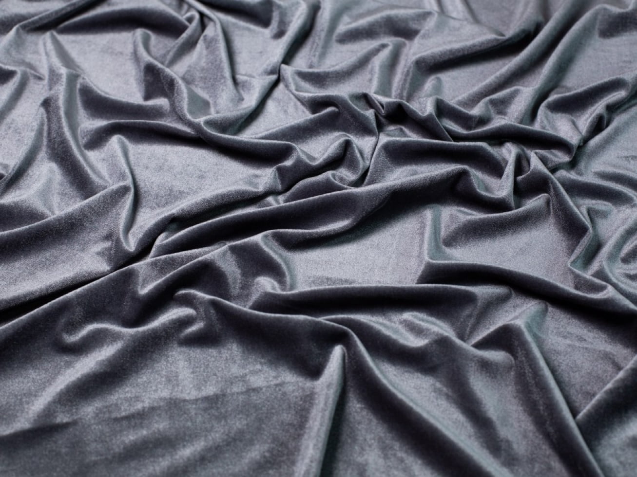 Minerva Velvet Stretch Knit Fabric Silver - per yard - Walmart.com