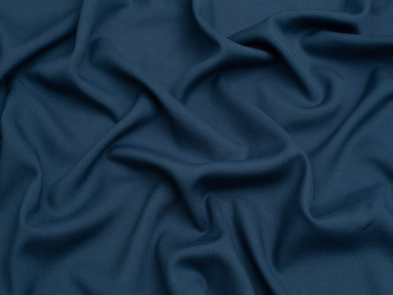Minerva Viscose Poplin Fabric Indigo Blue - per yard - Walmart.com