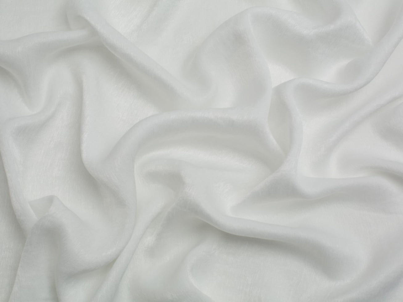 Minerva Washed Texture Satin Crepe Fabric Soft White - per yard ...