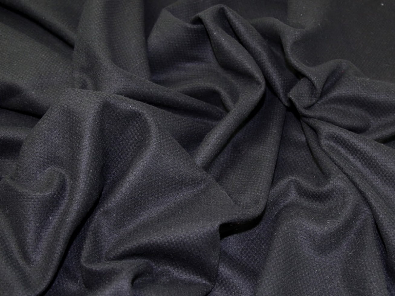 Minerva Wool Blend Coating Fabric Black - per yard - Walmart.com