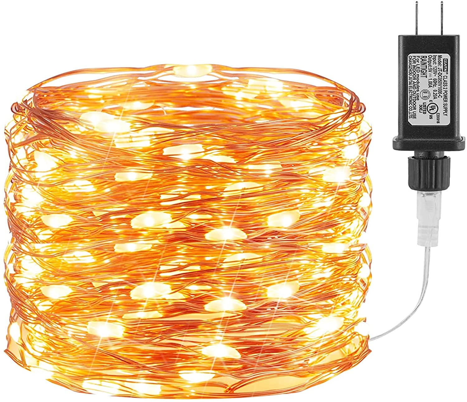 Minetom 40Ft 120 LED Waterproof Fairy Lights for Indoor/Outdoor Wedding ...