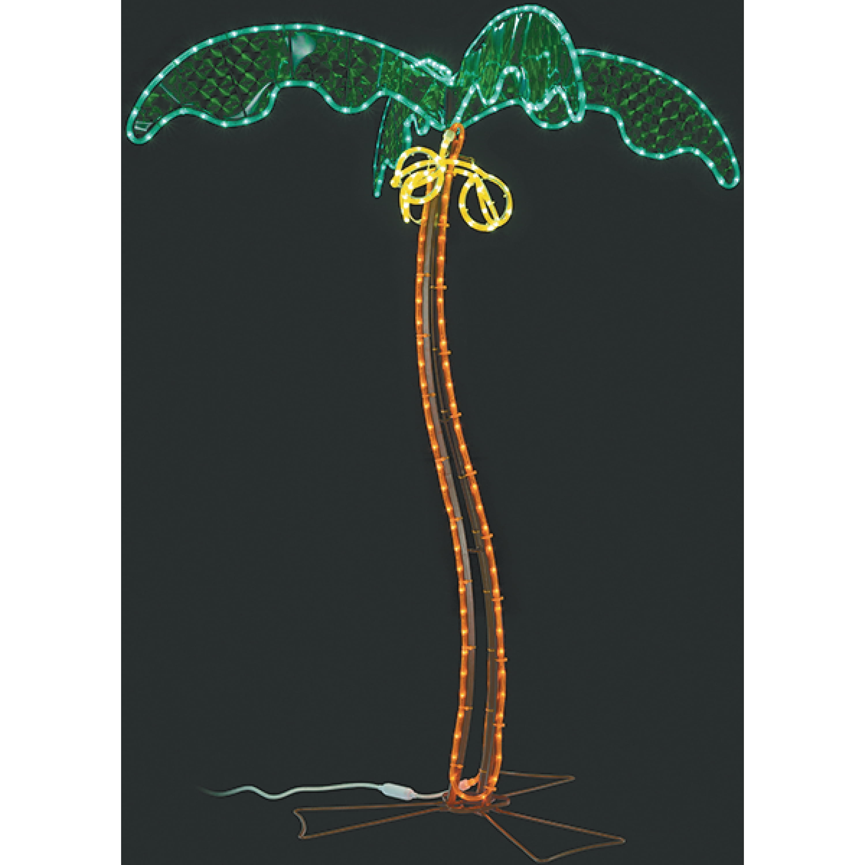 Ming's Mark 8080121 Green Long Life 120V 5' LED Coconut Palm Tree RV ...