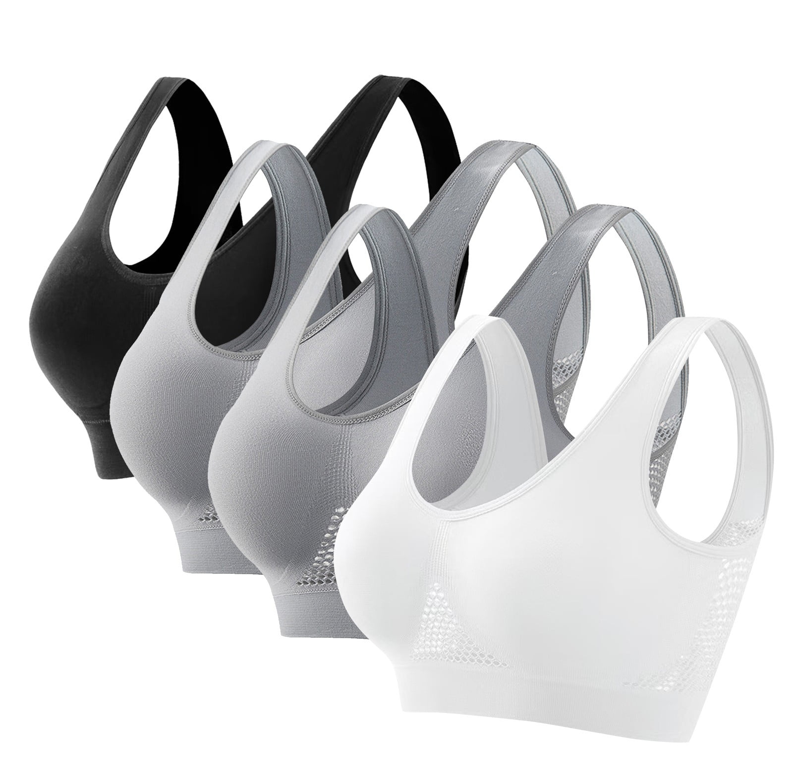 MingSongHua no boundaries Bras for Women Plus Size Clearance,Women Seamless Sports Bra Wirefree ...