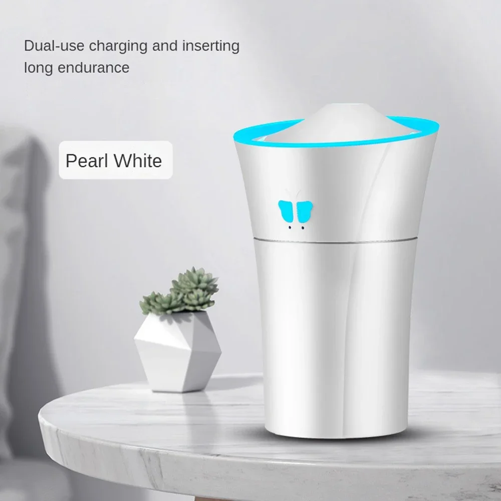 MingX Torch Aroma Humidifier with Colourful Lights Home Car Air ...