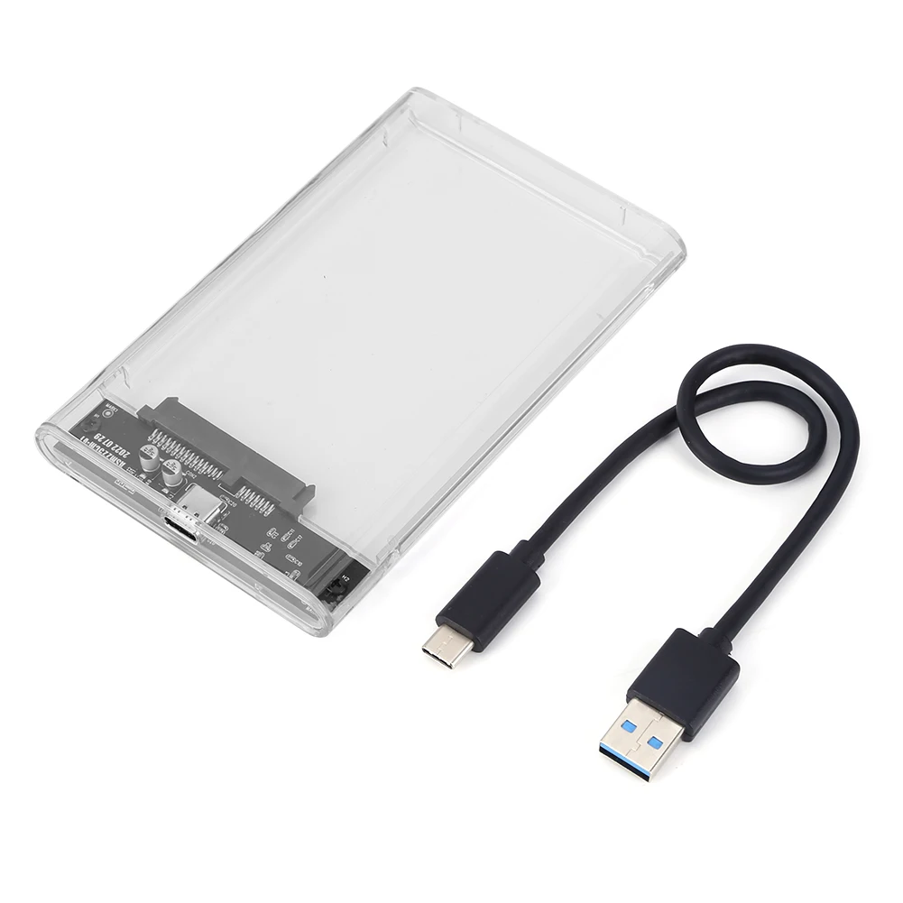 MingX2.5Inch External HDD Case SATA To USB3.1 Hard Drive Enclosure ...