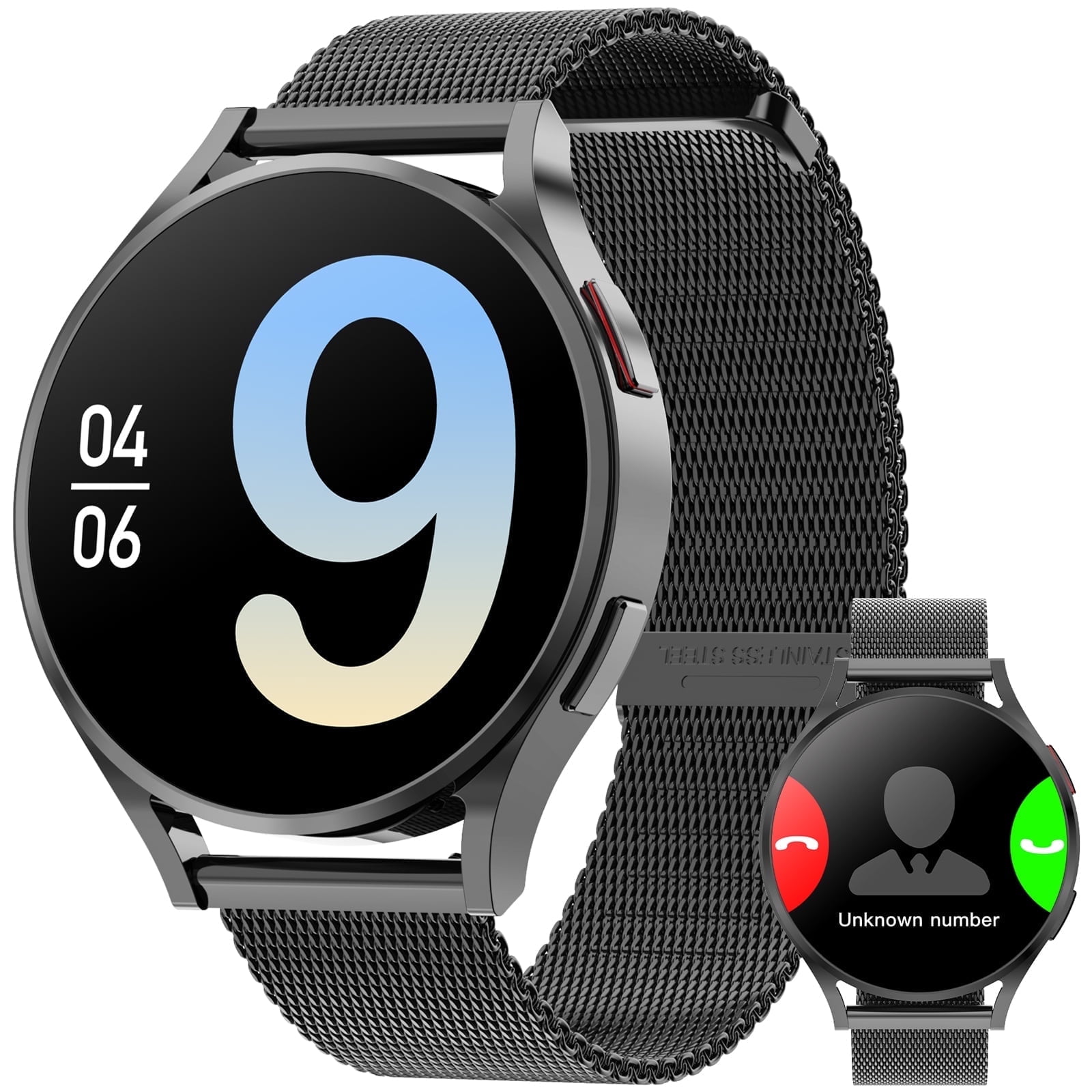 Mingdaln 2024 New Men's and Women's Smartwatch (Receive/Dial/Message ...