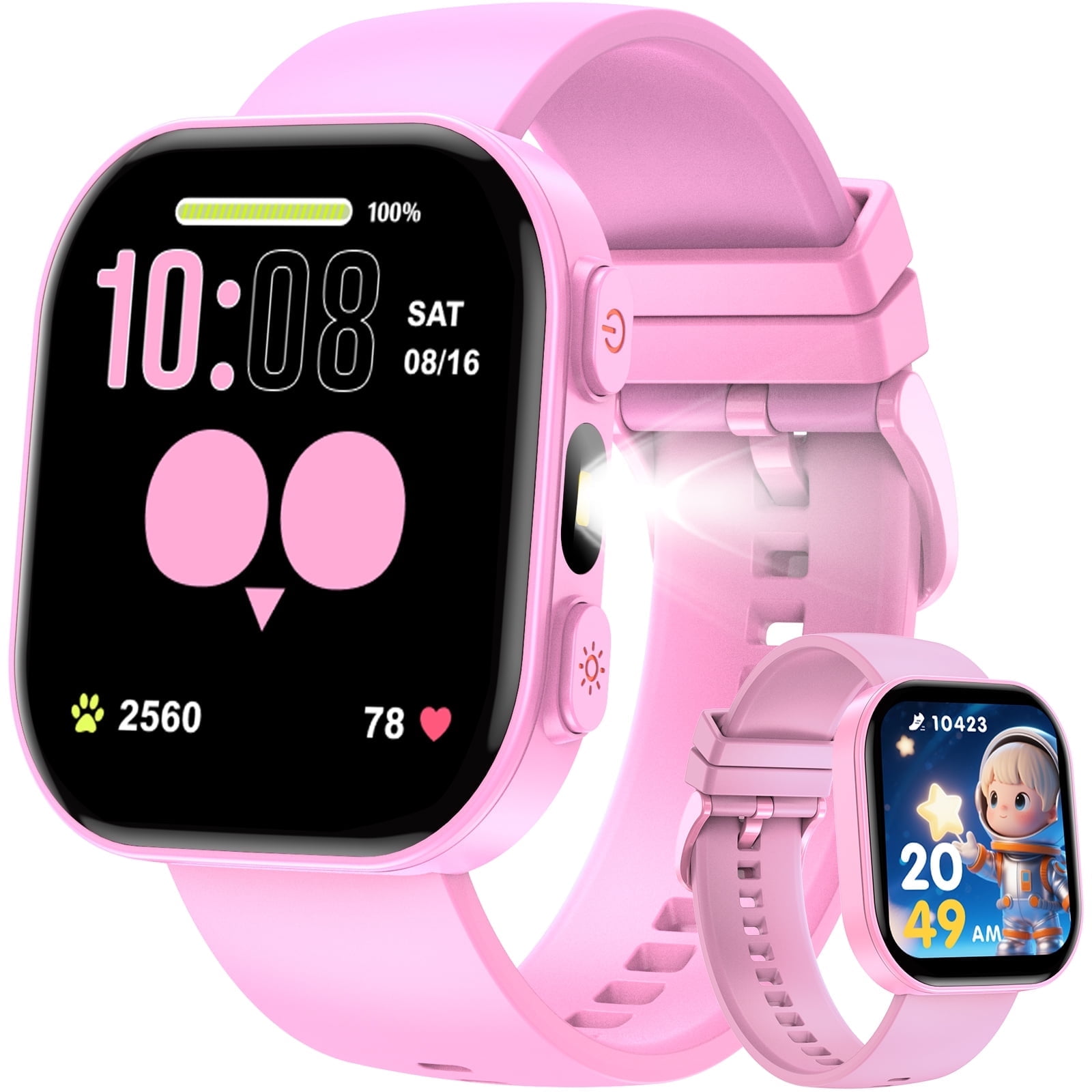 Mingdaln Kids Smart Watch Gift for Age 5-12, 13 Games HD Touch Screen ...